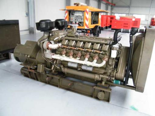 2 x 270 kVA Notstromaggregate mit Deutz MWM Motoren TBD 232 V 12