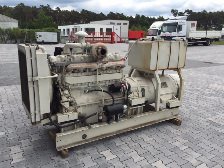 160 kVA Mercedes Stromgenerator mit OM 355 A Motor