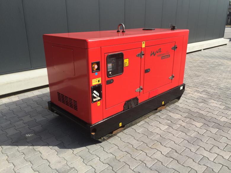 Stromgenerator 20 kVA mit Yanmar Motor 4TNV84T Rental Version als ...